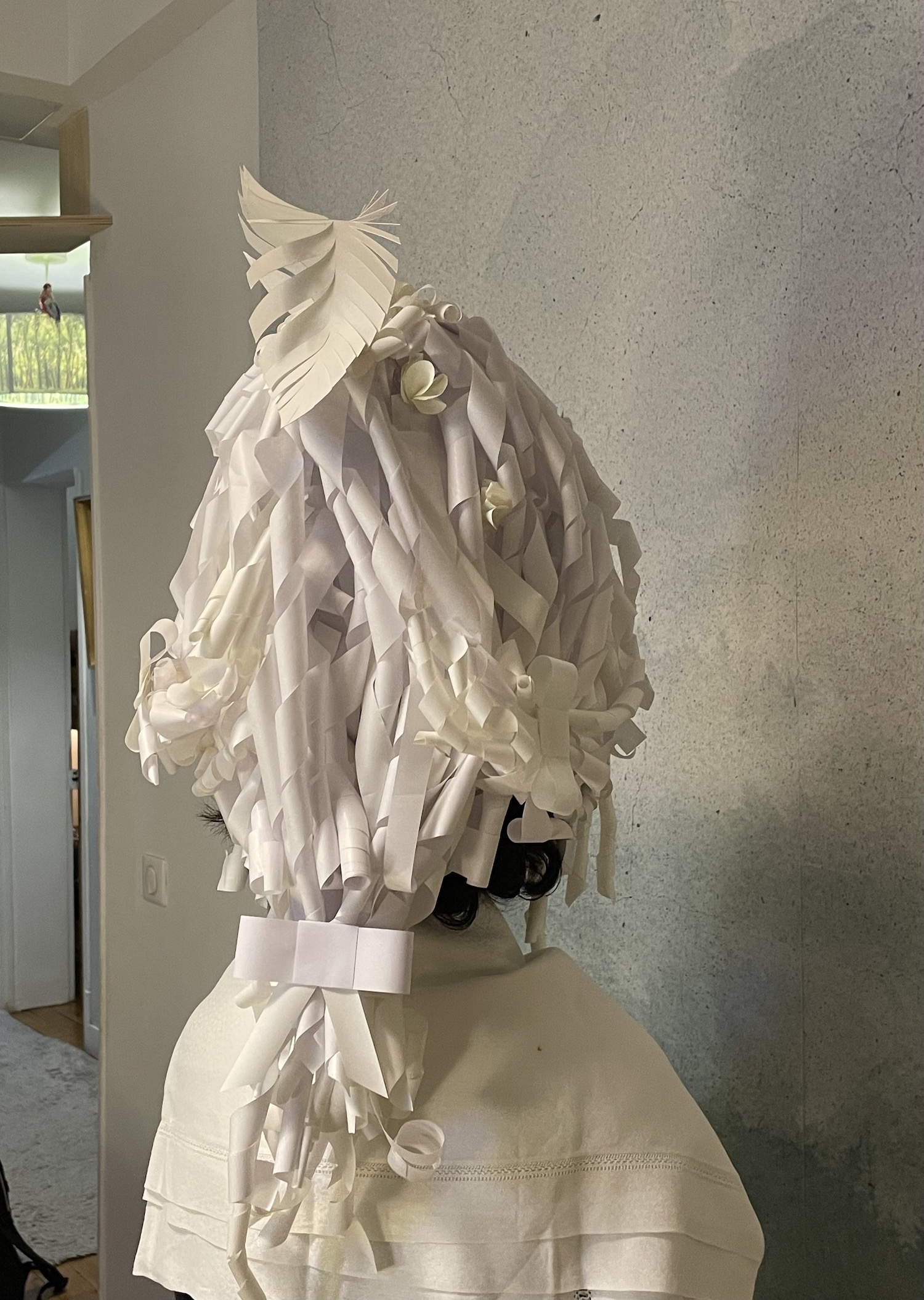 Fabriquer une perruque en papier | Toysfab